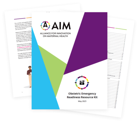 AIM Obstetric Emergency Readiness Resource Kit | AIM