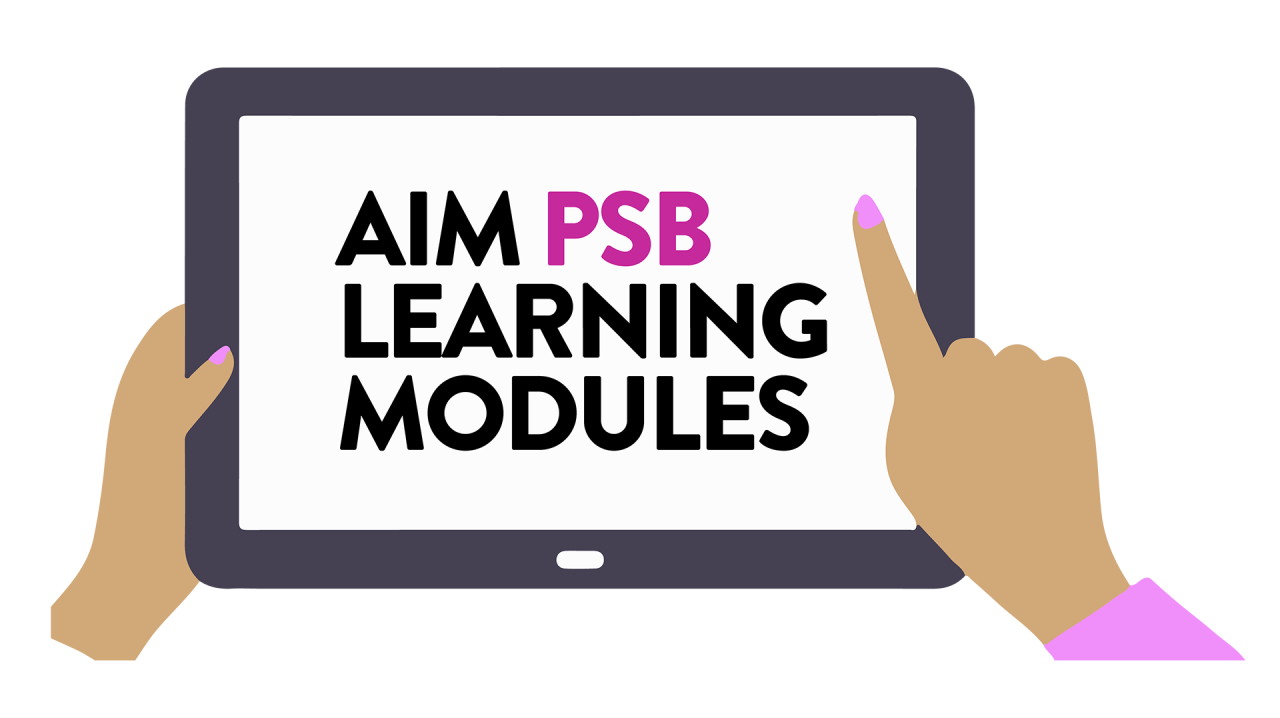 AIM PSB Learning Modules | AIM