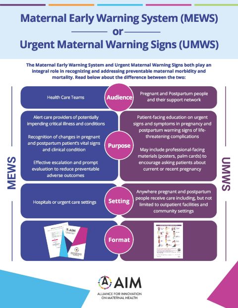 Maternal Early Warning System Implementation Resource Kit | AIM